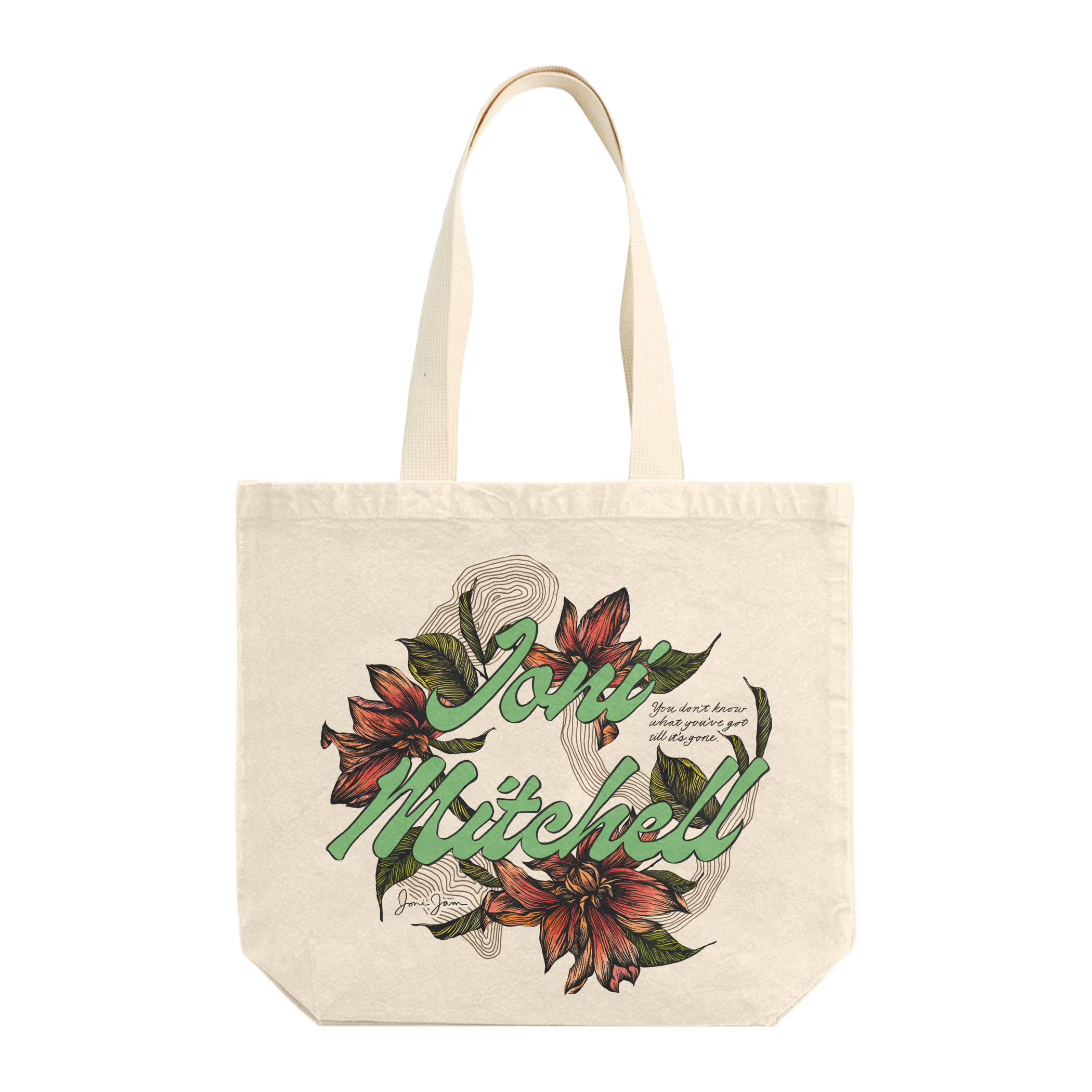 Paradise Tote Bag – Joni Mitchell