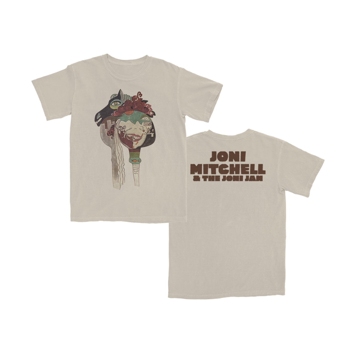 Horses Jam Tee – Joni Mitchell
